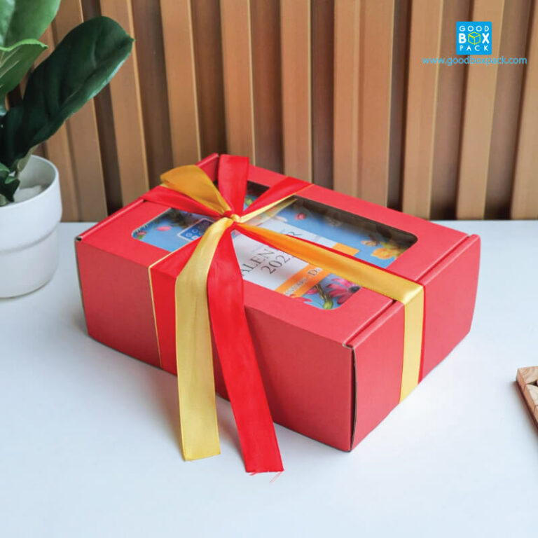 ริบบิ้นผ้าซาติน ไซส์ 1นิ้วx25หลา สีทอง - Goodboxpack