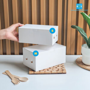 กล่องไก่ทอดขาว ไซส์ S - Goodboxpack